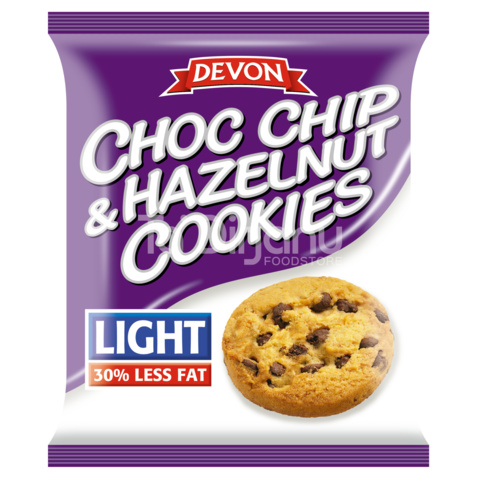 DEVON LIGHT CHOC CHIP & HAZEL COOKIES - BISCUITS AND CRACKERS - Ta ...