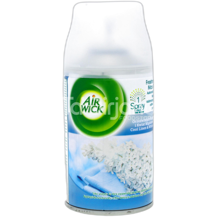 AIRWICK F/MATIC SP COOL LINEN 250ML - AIR FRESHENER - Ta Dirjanu ...