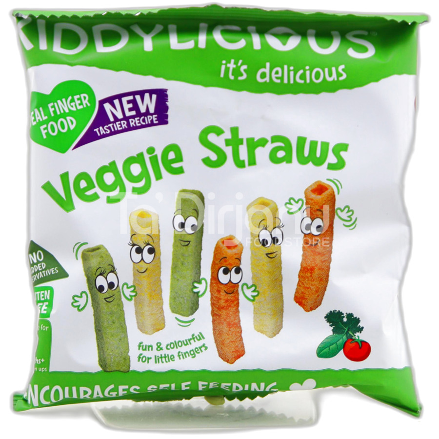 KIDDYLICIOUS 9M+ VEGGIE STRAWS 12G - FORMULA, FOOD & DRINKS - Ta ...