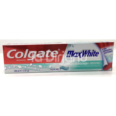 COLGATE MAX FRESH CRYSTAL MINT 100ML - TOOTHPASTE - Ta Dirjanu ...