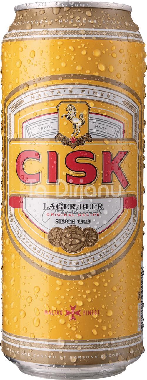 CISK LAGER 50CL CANS - BEER CANS - Ta Dirjanu Foodstore, Gozo